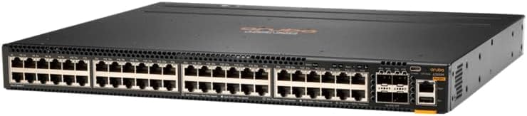 Aruba 6300M 48-Port 1GbE and 4-Port SFP56 Power-to-Port 2 Fan Trays 1 ...