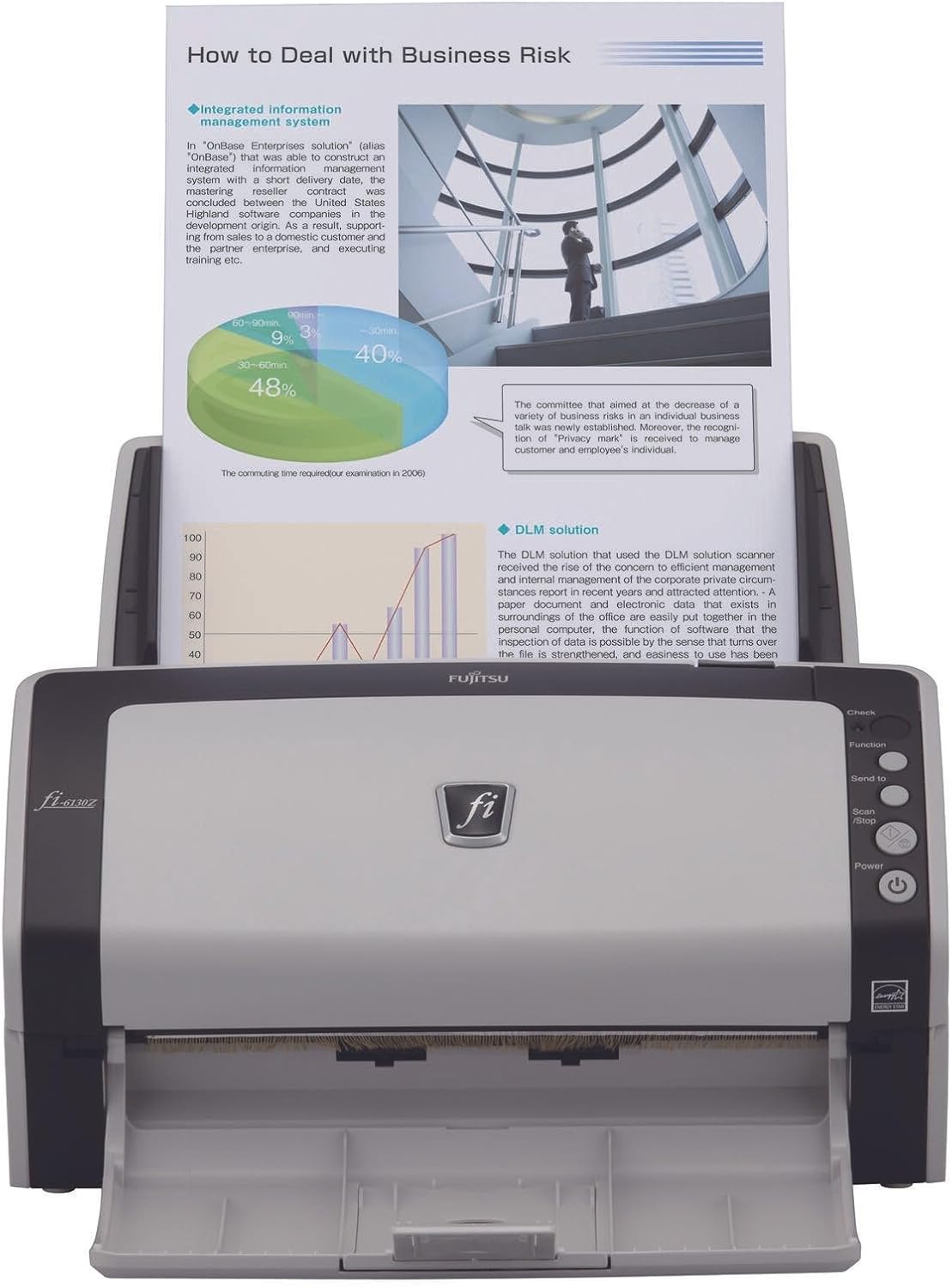 Fujitsu fi-6130Z Sheetfed Document Scanner (PA03630-B051) | Express IT ...